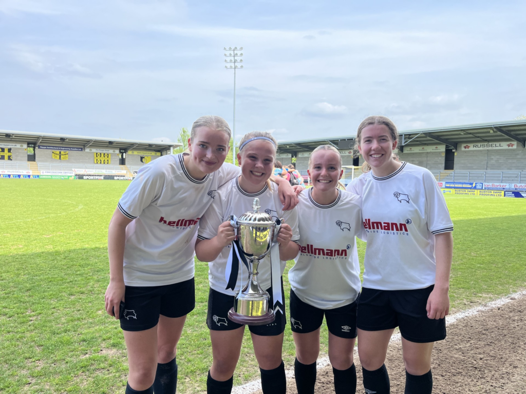Friesland girls win the EFL CEFA Cup! - Friesland Sixth Form